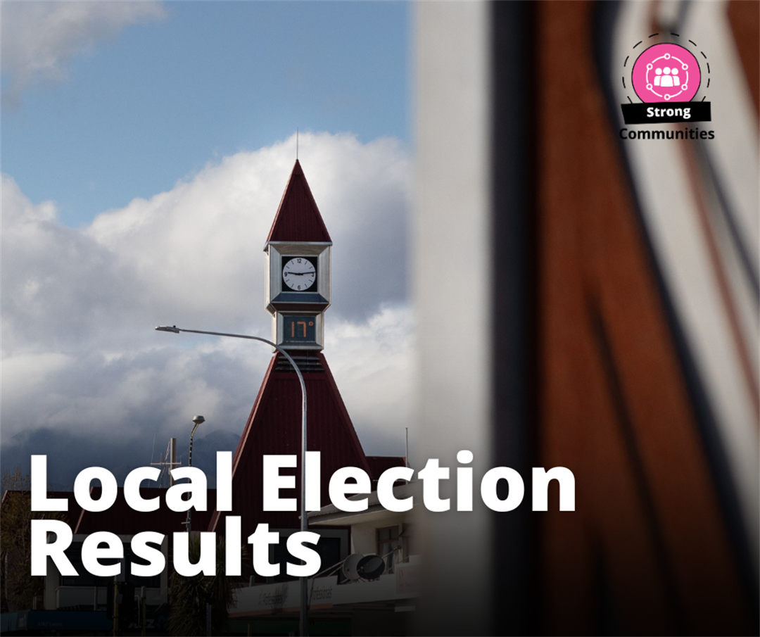 Local Election Progress Results Released - Horowhenua District Council